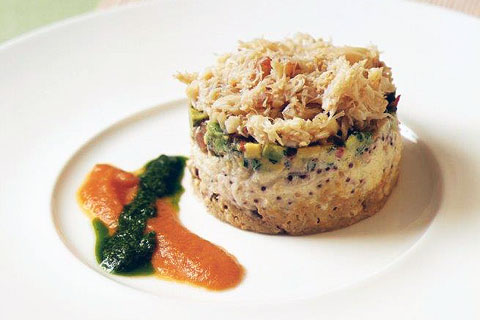 Crab tian - Discover Seafood