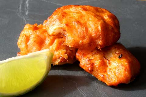 Cod cheeks Koliwada - Discover Seafood